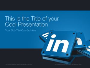 LinkedIn PowerPoint template design – TrashedGraphics